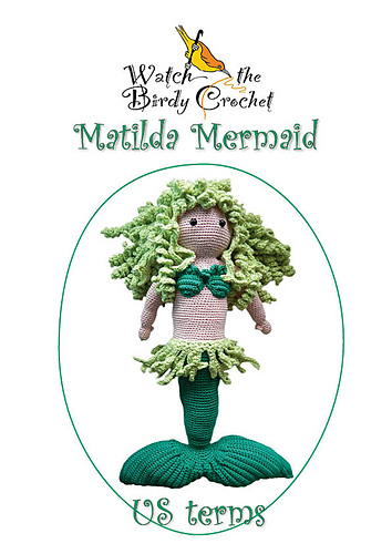Ravelry: Matilda Mermaid pattern by Linden Bird