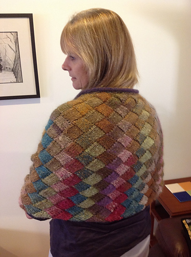 Ravelry: Noro Entrelac Snood pattern by Kim Botly