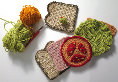 Ravelry: Sandwich Coaster set pattern by Nicola Schofield