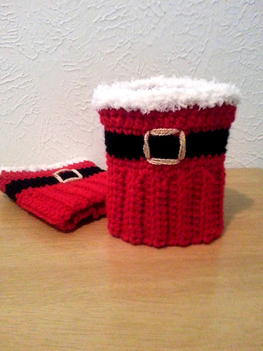 Ravelry: Santa Boot Cuffs pattern by Evonne Umbel