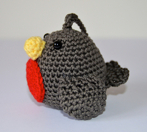 Ravelry: Christmas Robin pattern by Curly Girl Coop