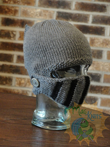 Ravelry: Sir Knight Helmet - KNIT pattern by Martina Gardner