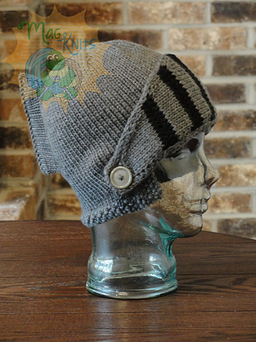 Ravelry: Sir Knight Helmet - KNIT pattern by Martina Gardner