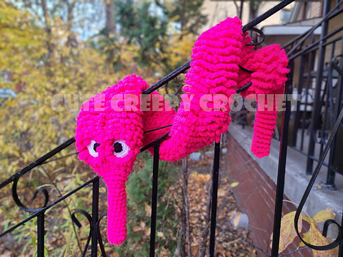 Ravelry: Fuzzy Worm Scarf pattern by Chae Aitchison (CuteCreepyCrochet)