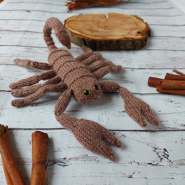 Ravelry: Scorpion pattern by Natalia Vasyaeva