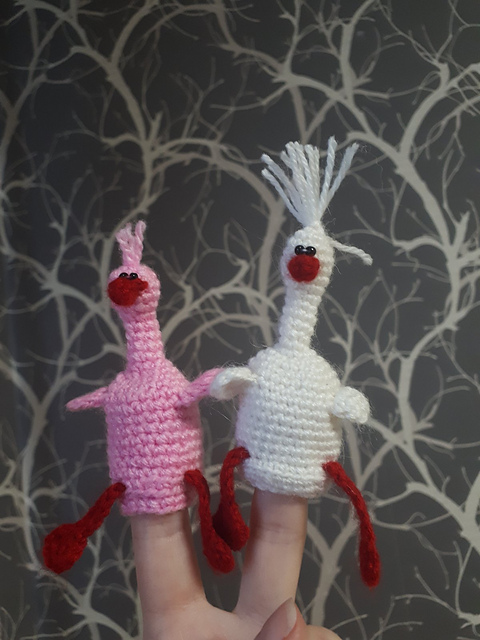 Ravelry: Finger puppet goose pattern by Vika Alexandrovna