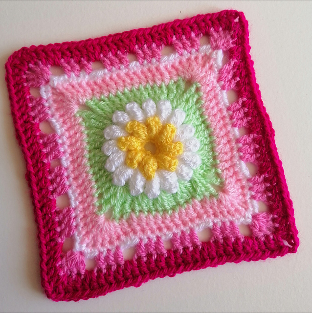 Ravelry: Popcorn Flower pattern by Lisa Hooper