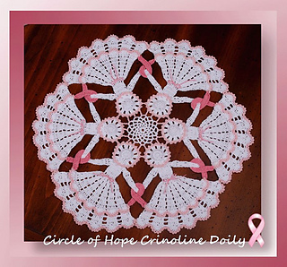 Ravelry: 0559 Circle of Hope Crinoline Doily pattern by Cylinda D. Mathews