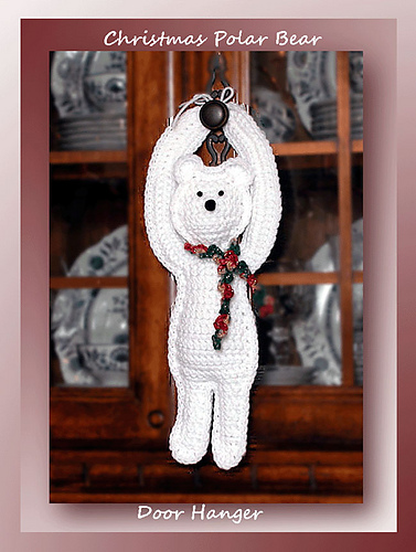 Ravelry: Polar Bear Door Hanger pattern by Cylinda D. Mathews