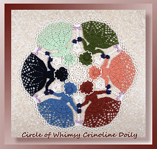 Ravelry: Whimsy Crinoline Doily pattern by Cylinda D. Mathews