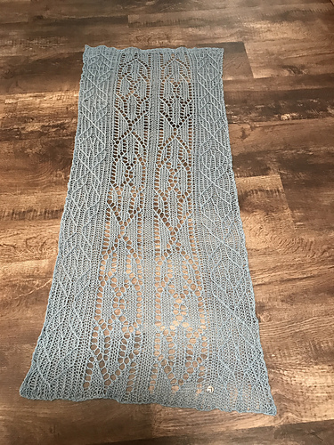 Ravelry: Scottish Woodland Wrap pattern by Munro Sisters3