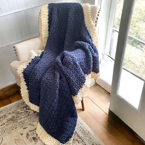 Ravelry: Cedar Ridge Throw pattern by Cyprianne Nolan