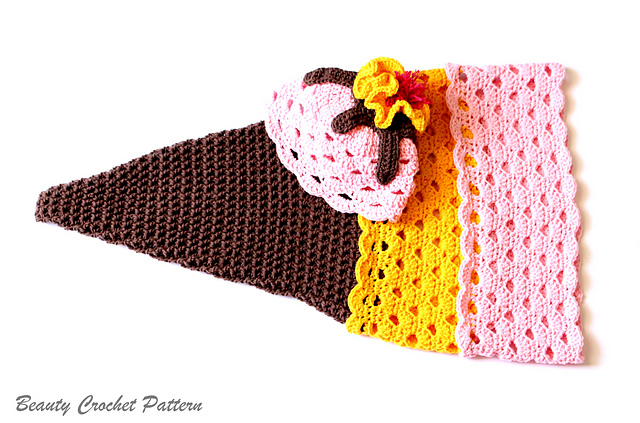 Ravelry: Ice Cream Cocoon pattern by Beauty Crochet Pattern