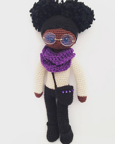 Ravelry: Afro Puffs African American Doll pattern by Don't Get it ...