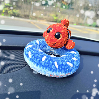 Ravelry: Fish Car Dashboard Decor pattern by D&I CREATIONS