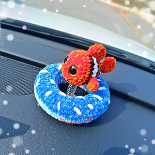 Ravelry: Fish Car Dashboard Decor pattern by D&I CREATIONS