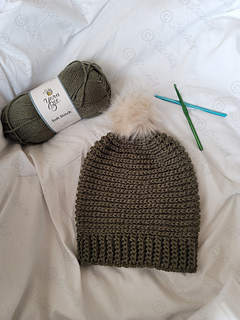 Ravelry: 2 HOUR Classic Ripple Beanie pattern by Danielle Denton