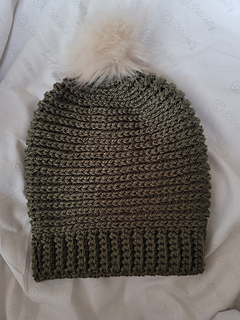 Ravelry: 2 HOUR Classic Ripple Beanie pattern by Danielle Denton