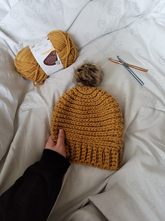Ravelry: 1 HOUR Chunky Ripple Beanie pattern by Danielle Denton