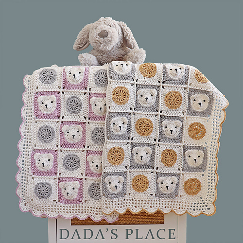 Ravelry: Little Bear Blanket pattern by Dragana Savkov Bajic