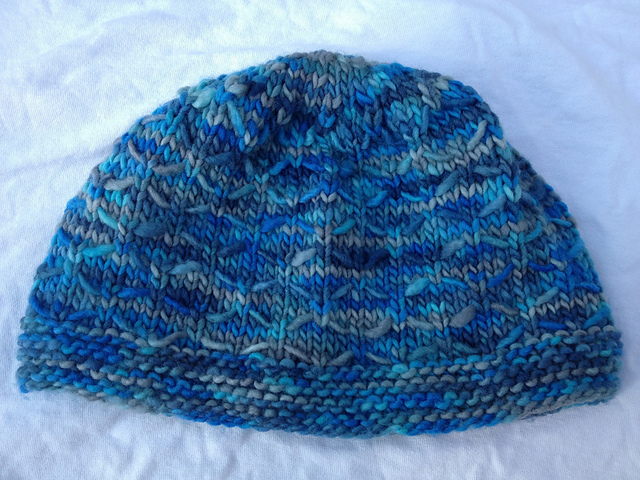 Ravelry: Quilted Wave Hat pattern by Amanda Peterson