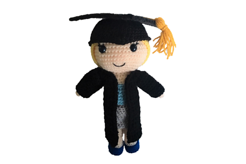 Ravelry: Graduation Dolls Amigurumi pattern by Daisy and Storm