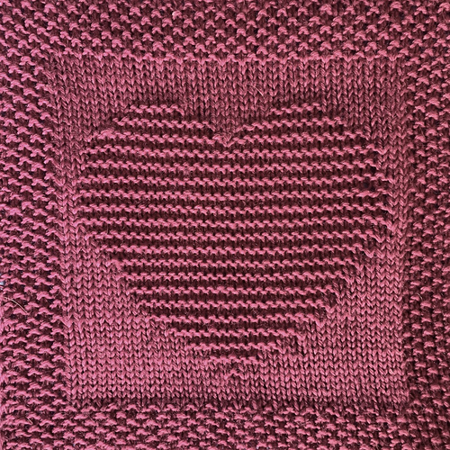 Ravelry: Heart Square pattern by Daisy and Storm