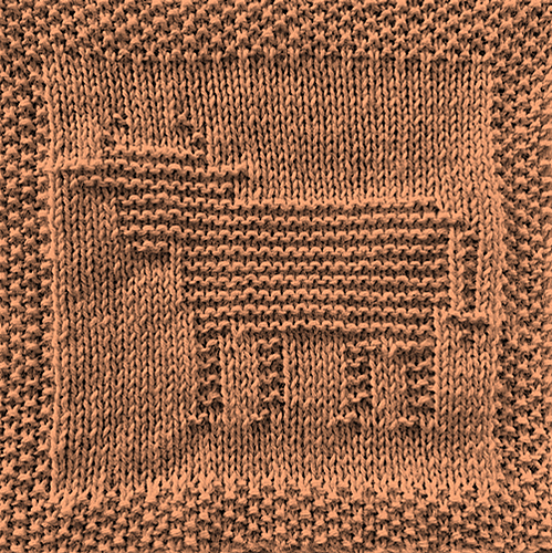 Ravelry: Cow Square pattern by Daisy and Storm