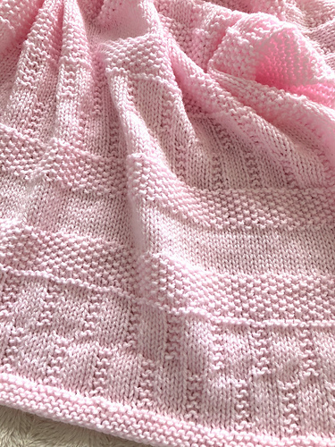 Ravelry: Jemima Baby Blanket pattern by Daisy Gray Knits