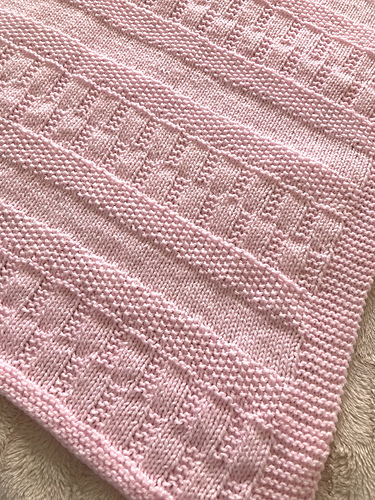 Ravelry: Jemima Baby Blanket pattern by Daisy Gray Knits