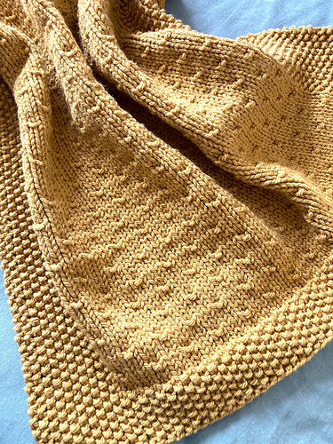 Ravelry: Moss & Seed Baby Blanket pattern by Daisy Gray Knits