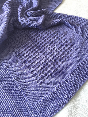 Ravelry: Alia Baby Blanket pattern by Daisy Gray Knits