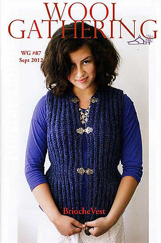 Ravelry: Wool Gathering #87, Brioche Vest - patterns