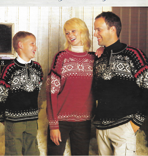 Ravelry: 14701 125th Anniversary Pullover pattern by Dale Design