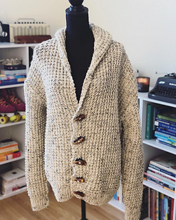 Ravelry: DameWendy's Broken Rib Cardigan