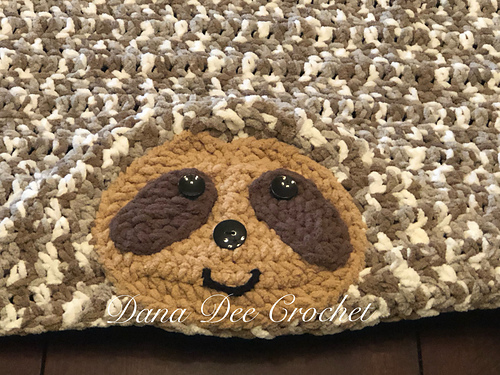 Ravelry: Hooded Sloth Blanket pattern by Dana Draves