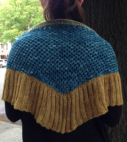 Ravelry: Pleated Lattice Shawl pattern by Dana Freed Fiddes