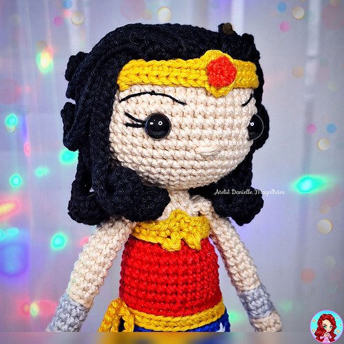 Ravelry: Wonder Woman Amigurumi pattern by Danielle Magalhães