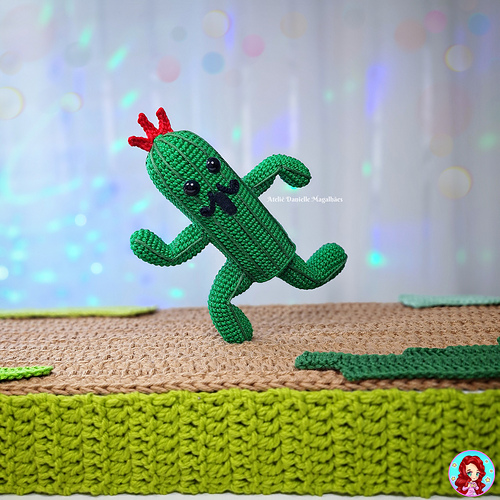 Ravelry: Jumbo Cactuar pattern by Danielle Magalhães