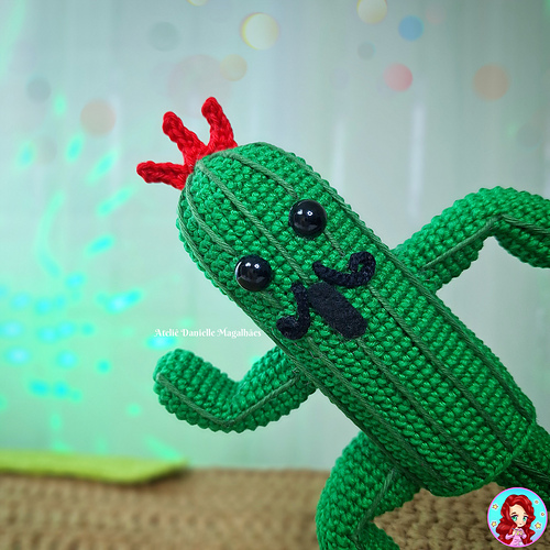 Ravelry: Jumbo Cactuar pattern by Danielle Magalhães