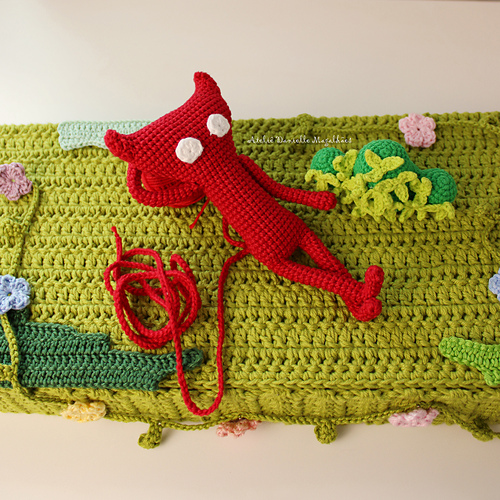 Ravelry: Red Yarny from Unravel pattern by Danielle Magalhães