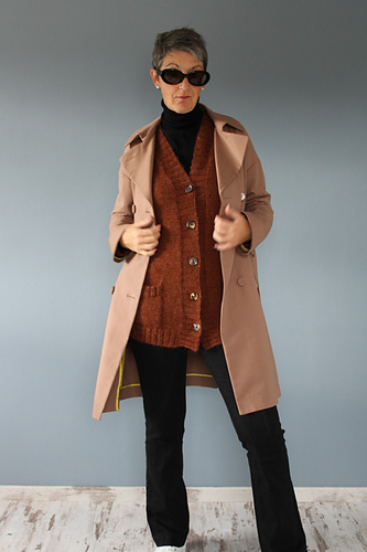 Ravelry: Pilsen Cardigan pattern by Daniela Mühlbauer