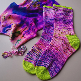 Ravelry: DankFiber's Hermione Loves Sock Blanks!