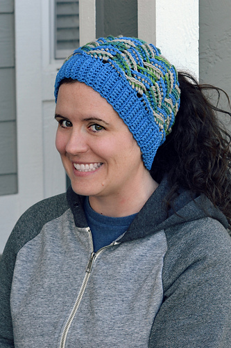 Ravelry: Tidal Wave Hat pattern by Danyel Pink