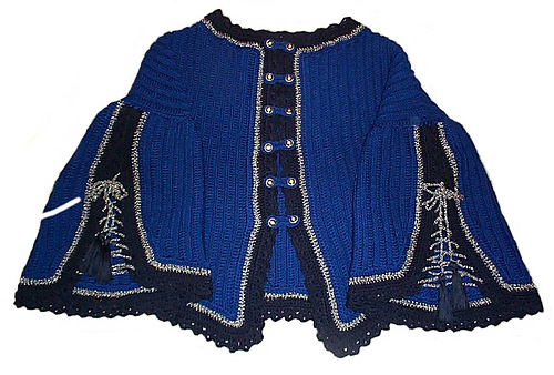 Ravelry: Crocheted Zouave Jacket pattern by DeAnn Upton