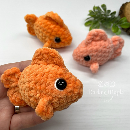 Ravelry: Jelly Bean Goldfish pattern by Darling Maple Designs