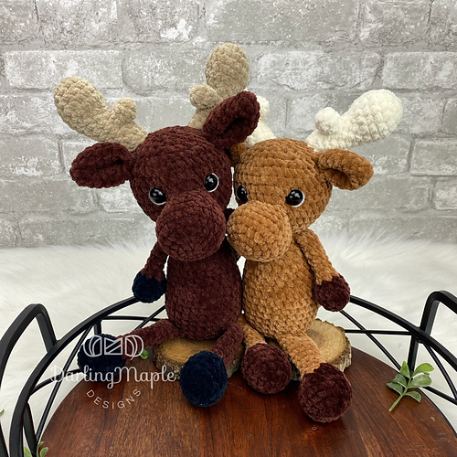 Ravelry: Flip Flop Moose pattern by Darling Maple Designs