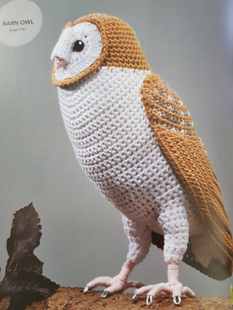 Ravelry: Barn Owl pattern by Vanessa Mooncie