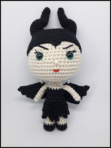 Ravelry: Maleficent Amigurumi pattern by Darth Makers