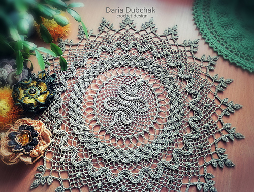 Ravelry: Snake doily pattern by Daria Dubchak